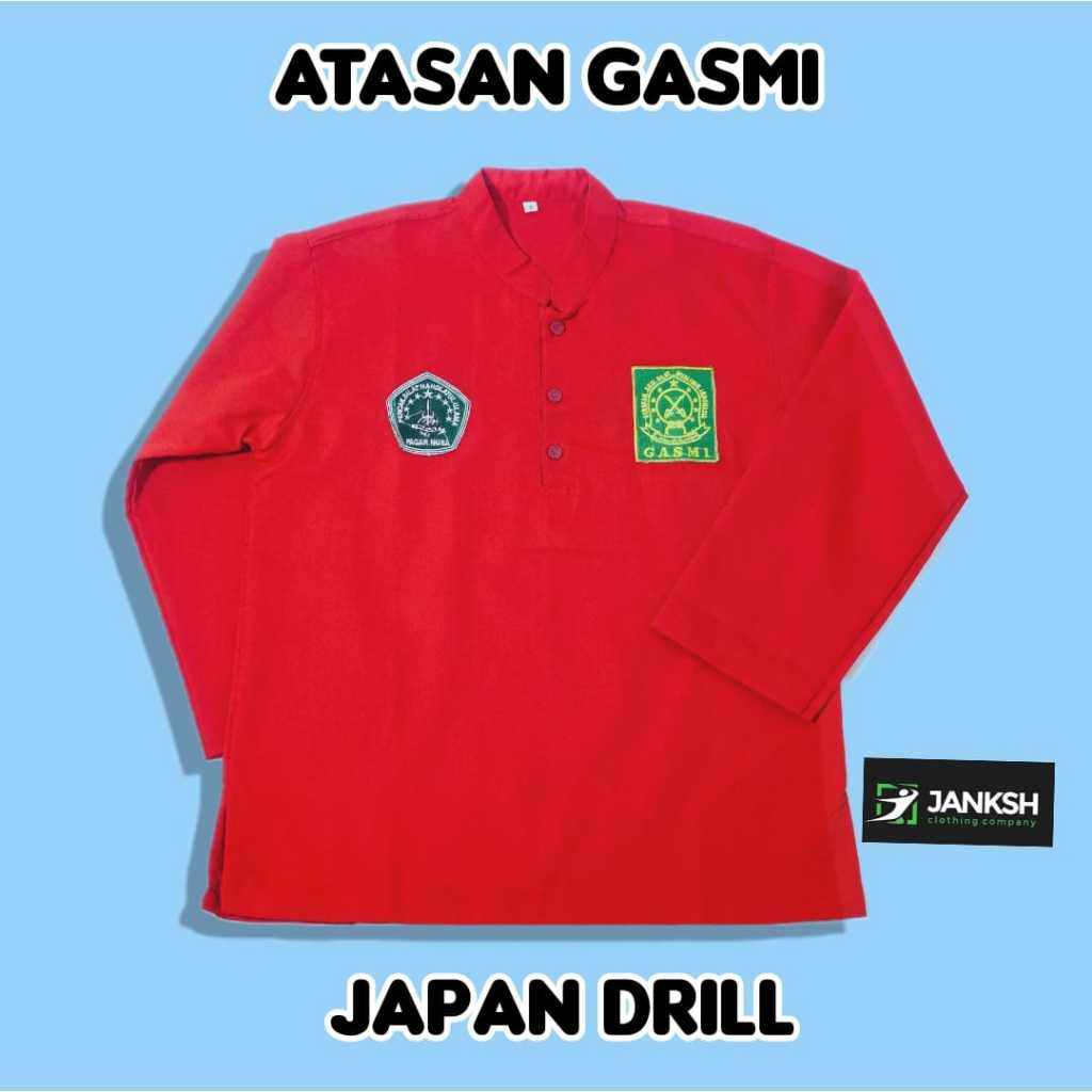 Jual ATASAN SERAGAM GASMI JAPAN DRILL / SERAGAM SILAT | Shopee Indonesia