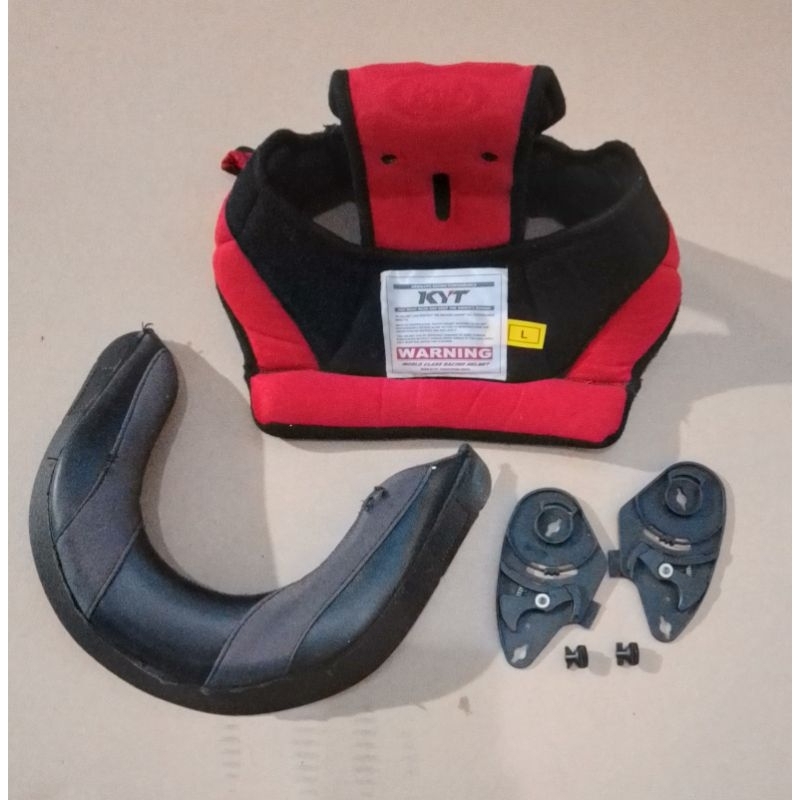 Jual parts helm KYT RRX original second | Shopee Indonesia