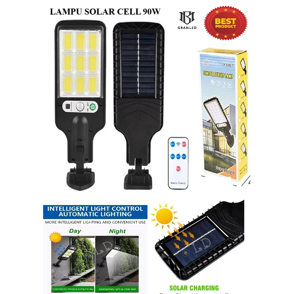 Jual Lampu Jalan LED Solar Cell Outdoor Lampu Tenaga Surya 90w /solar ...