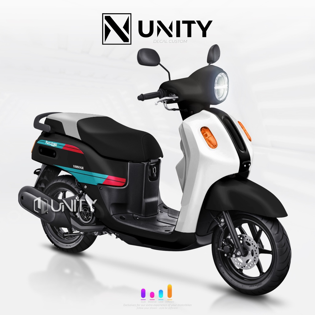 Jual Decal FAZZIO Stiker Fullbody Yamaha FAZZIO FAZZTREA Classic Look ...