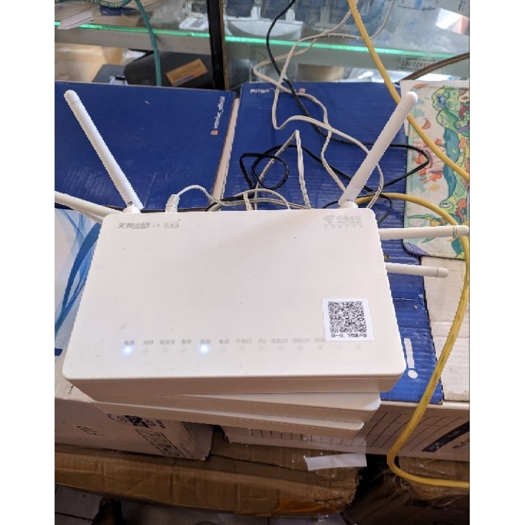 Jual KODE C26V ONT EPON ONU ZTE ZXHN F45 ACCESS POINT WIRELESS WIFI ...