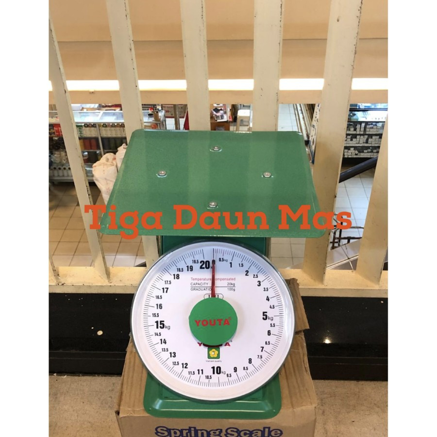 Jual Timbangan Kualitas Vietnam Youta 20 Kg Timbangan Duduk Jarum 20 Kg | Shopee Indonesia