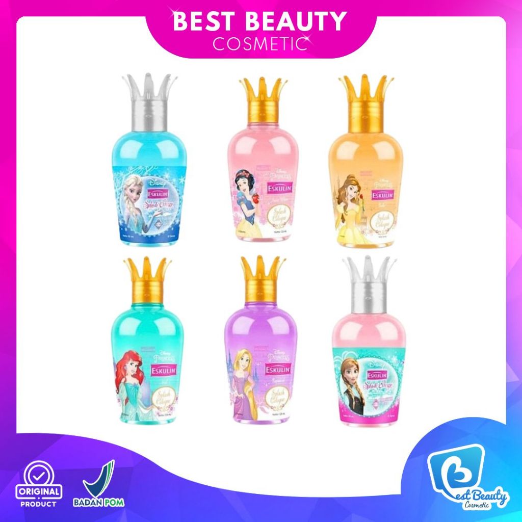 Jual Eskulin Kids Spray Cologne Princess 125ml | Eskulin Kids Princess ...