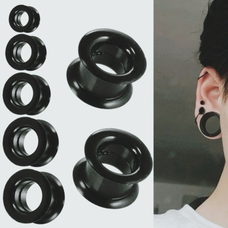 Jual Anting piercing Ear plug telinga pria dan wanita stainlise style ...