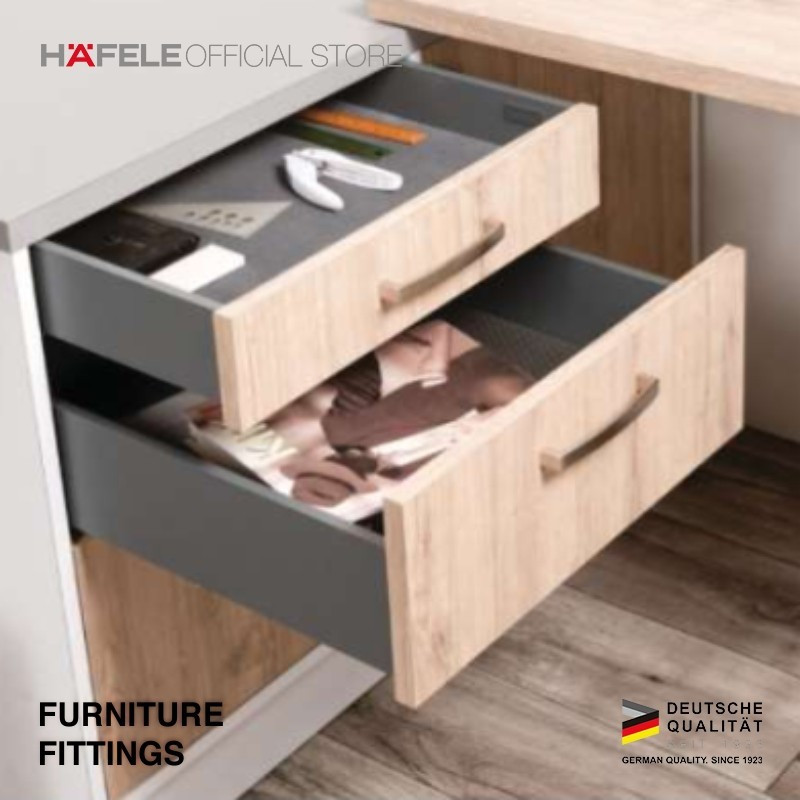 Jual Rel Laci Tandem 50 cm Soft Close Matrix Box Slim A30 ANTH 500mm ...