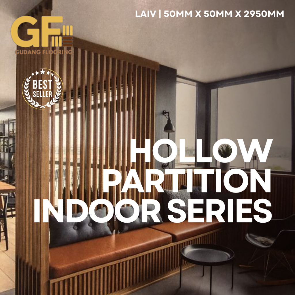 Jual Partisi Hollow Laiv 5cm x 5cm / Kisi Kisi Pembatas Ruangan ...