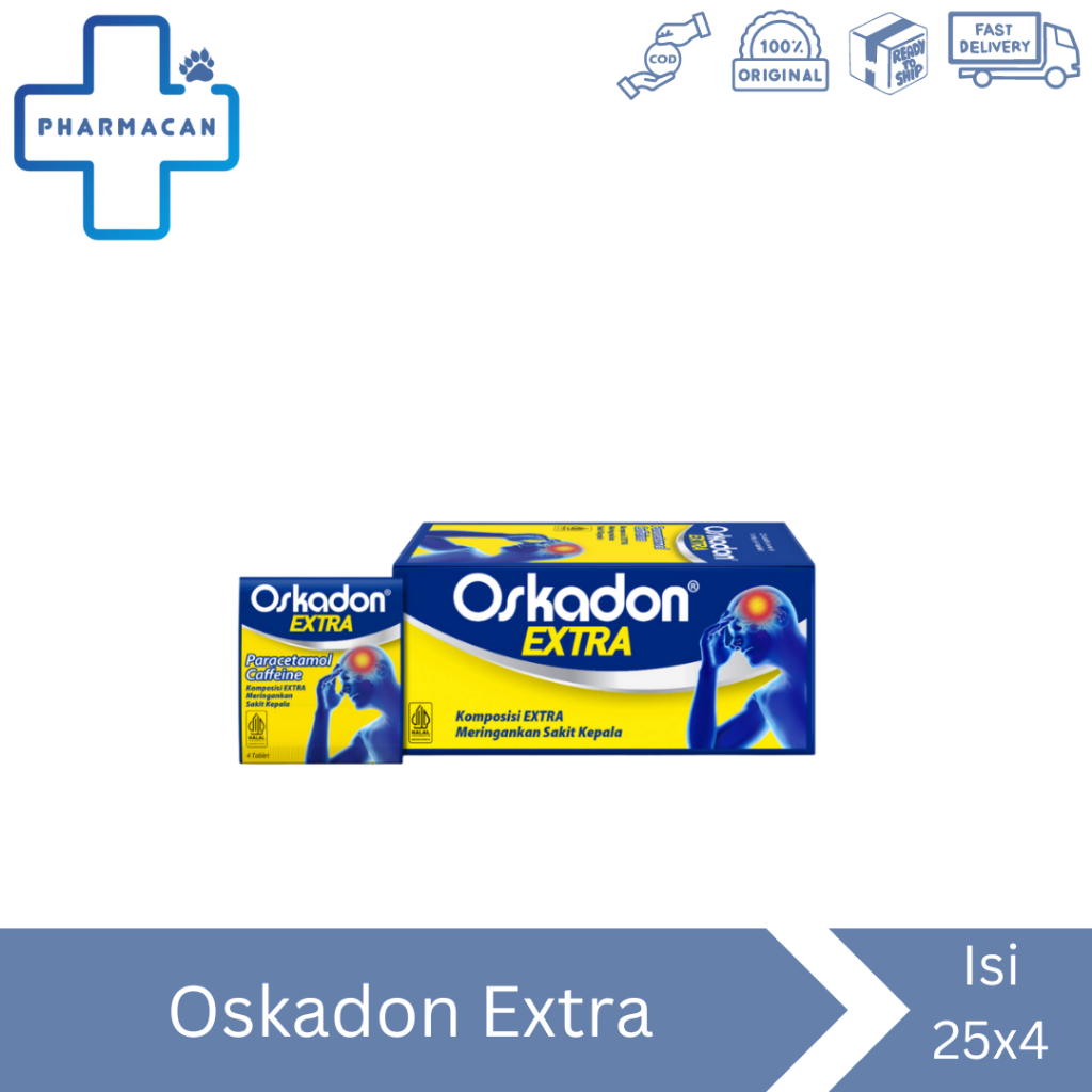 Jual Oskadon Extra BELI 1 GRATIS 1 | obat pereda sakit kepala,demam ...