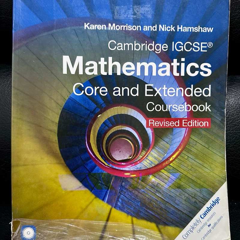 Jual Cambridge IGCSE Mathematics Core and Extended Coursebook Revised Edition | Shopee Indonesia
