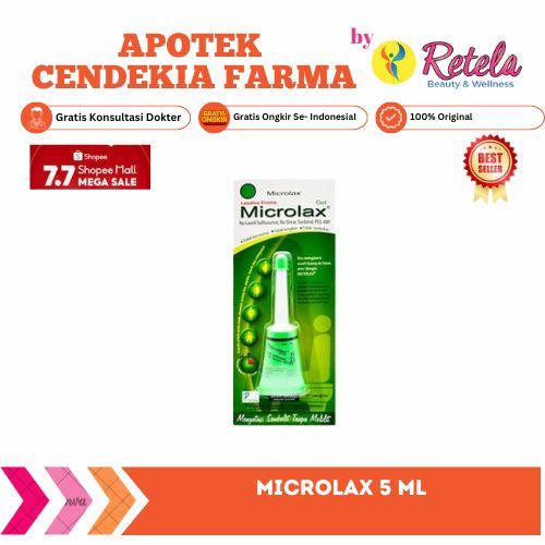 Jual Microlax Gel Obat Pencahar 5 Ml / Obat Susah BAB | Shopee Indonesia