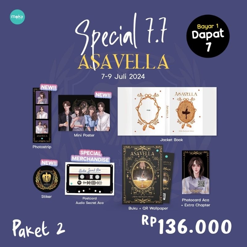 Jual Asavella by Alfida Nurhayati Adiana Novel | Shopee Indonesia