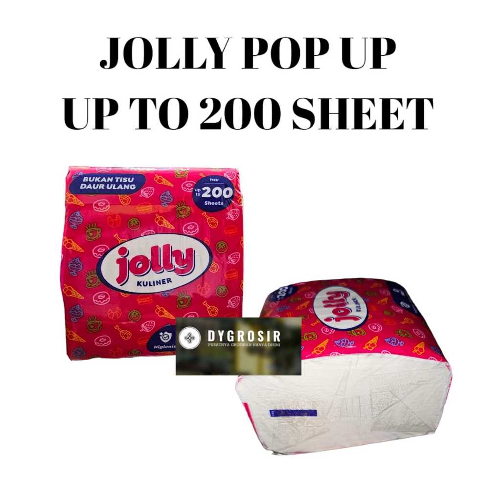 Jual DY ~ Tissue Tisu Jolly Pop Up Kuliner Kotak Kecil 90gr | Shopee ...