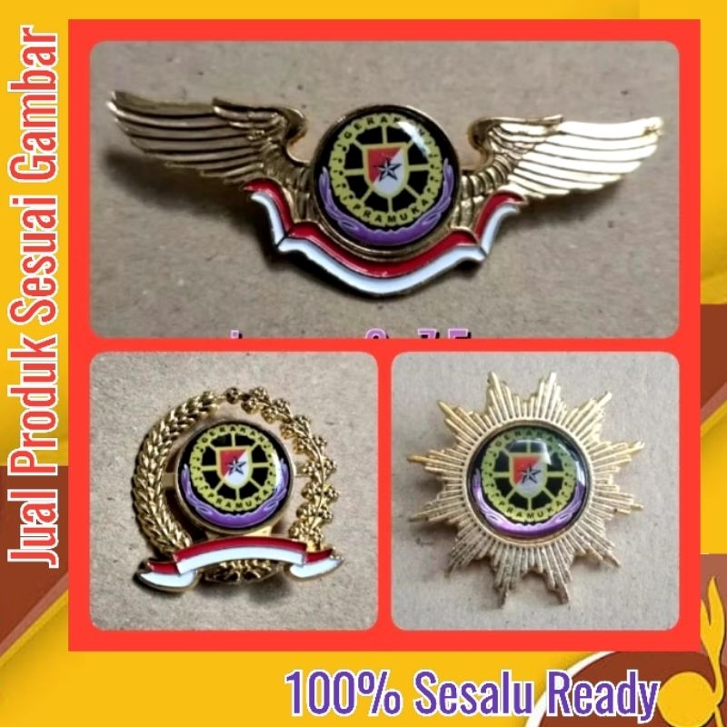 Jual bros pin pembina pramuka kmd kml wing ring | Shopee Indonesia