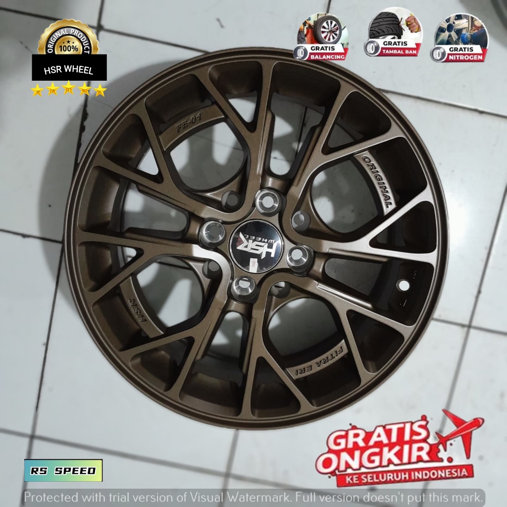 Jual Pelg Velg Mobil Racing HSR Untuk Great Corolla, Greco, Ist, Soluna, Starlet, Valco, Vios ...