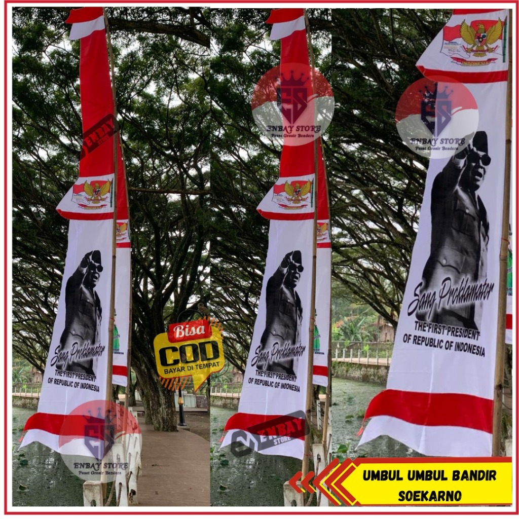 Jual BENDERA BANDIR SOEKARNO | Shopee Indonesia