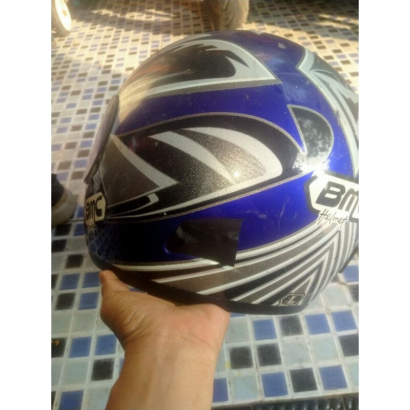Jual Helm full face BMC preloved bekas | Shopee Indonesia