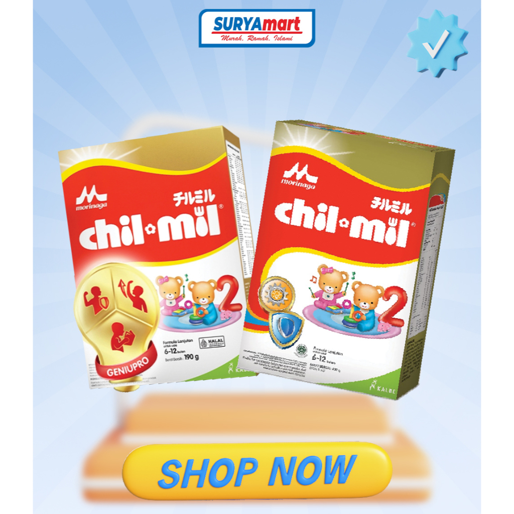 Jual Susu Morinaga Chil Mil Gold Geniupro Formula Bayi Usia 6-12 Bulan ...