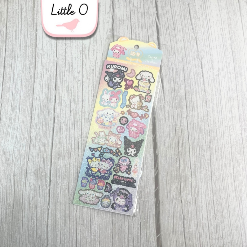 Jual 1PCS Sanrio Stiker Laser Hello Sticker Note Sticker Jepang Premium ...