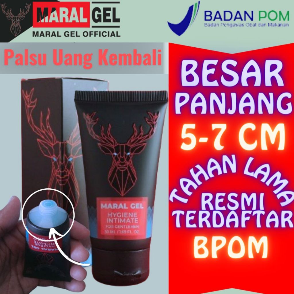 Jual Pembesar Mr p Pria Hasil Permanen Maral Gel Original | Shopee Indonesia