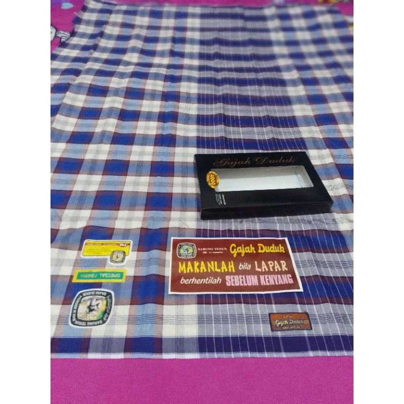 Jual sarung gajah duduk super jadul tjap sablon dan logo. | Shopee ...
