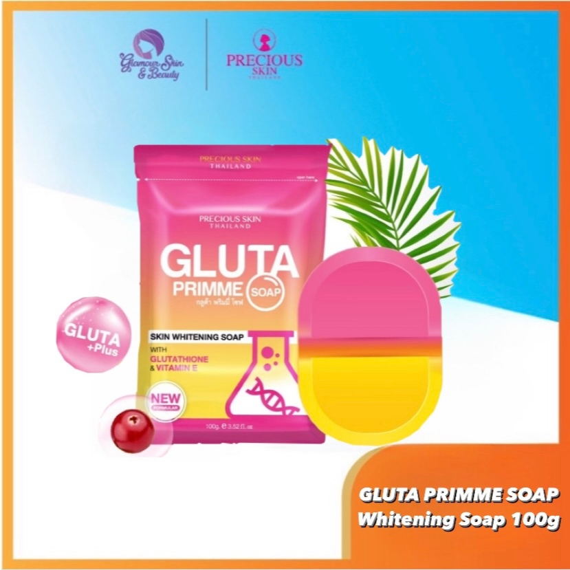 Jual Precious Skin Thailand Gluta Prime Soap / Whitening Body ...