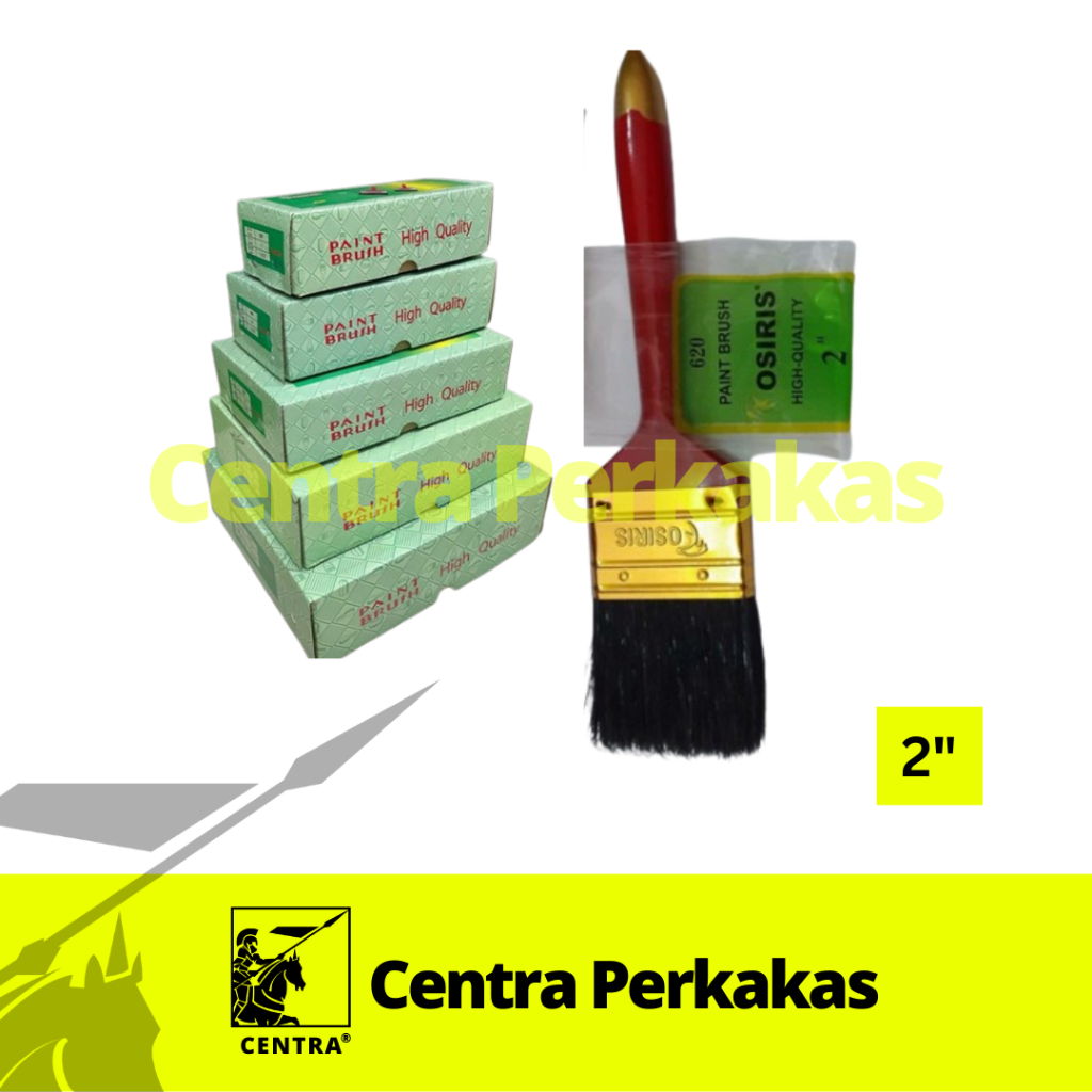 Jual Kuas Hitam Gagang Kayu Kuas Cat 620 OSIRIS 2" | Shopee Indonesia