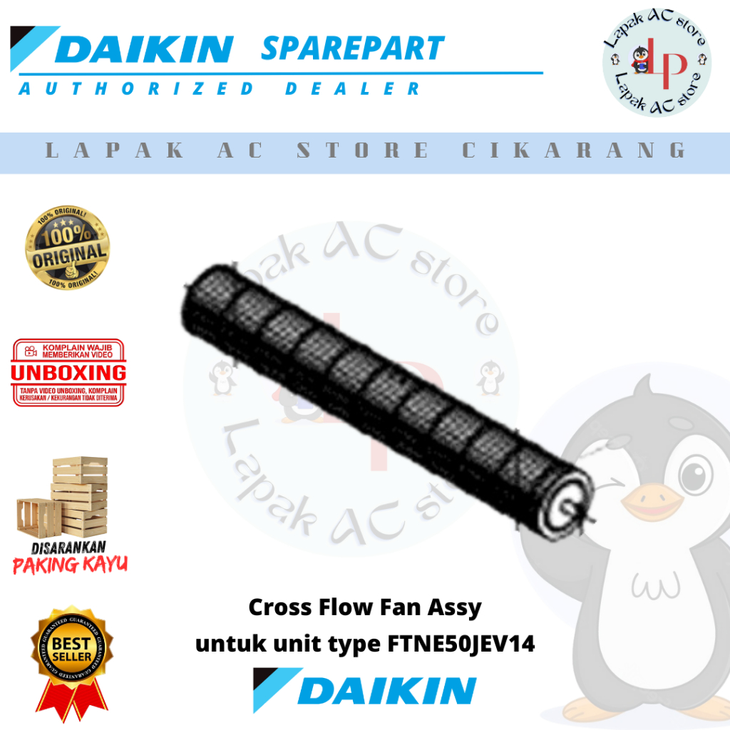 Jual Blower Indoor AC DAIKIN Thailand 2 PK FTNE50JEV14 | Shopee Indonesia
