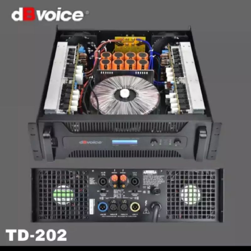 Jual Power dB voice TS 202 original amplifier class TD | Shopee Indonesia
