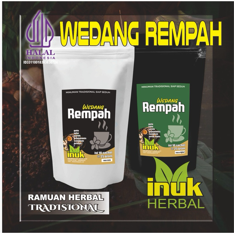 Jual PACK A (isi 5 sachet) - Wedang rempah tradisional siap seduh 100% ...