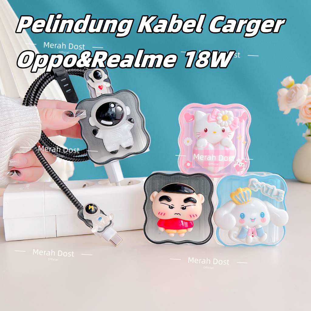Jual Pelindung Kabel Carger Oppo&Realme 18W Pelindung Adaptor Pelindung ...