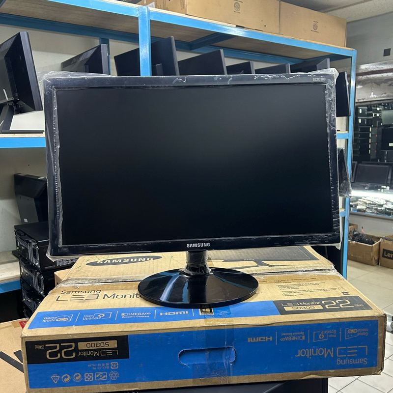 Jual monitor LED SAMSUNG 22 inch port hdmi lengkap box original ...