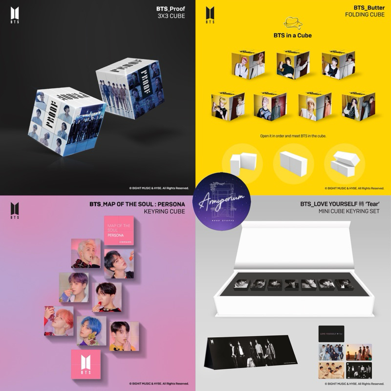 Jual [PO] BTS Cube Mini Cube Keyring | Shopee Indonesia