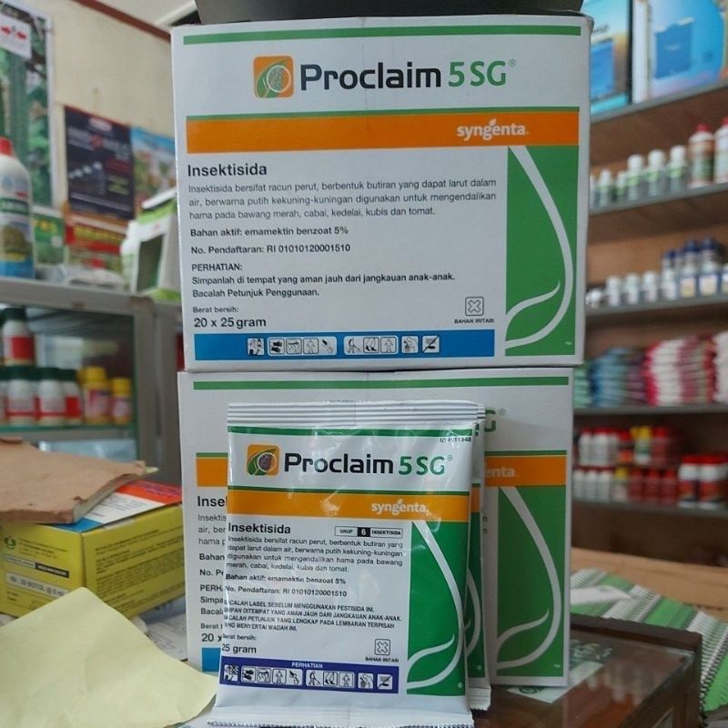 Jual Insektisida Proclaim 5 SG 25 Gram | Shopee Indonesia