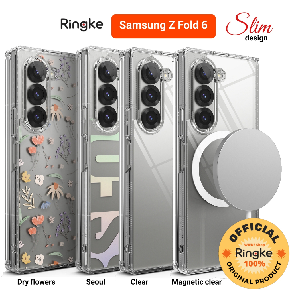Jual Case Samsung Galaxy Z Fold 6 Fold6 RINGKE Fusion Clear Hybrid ...