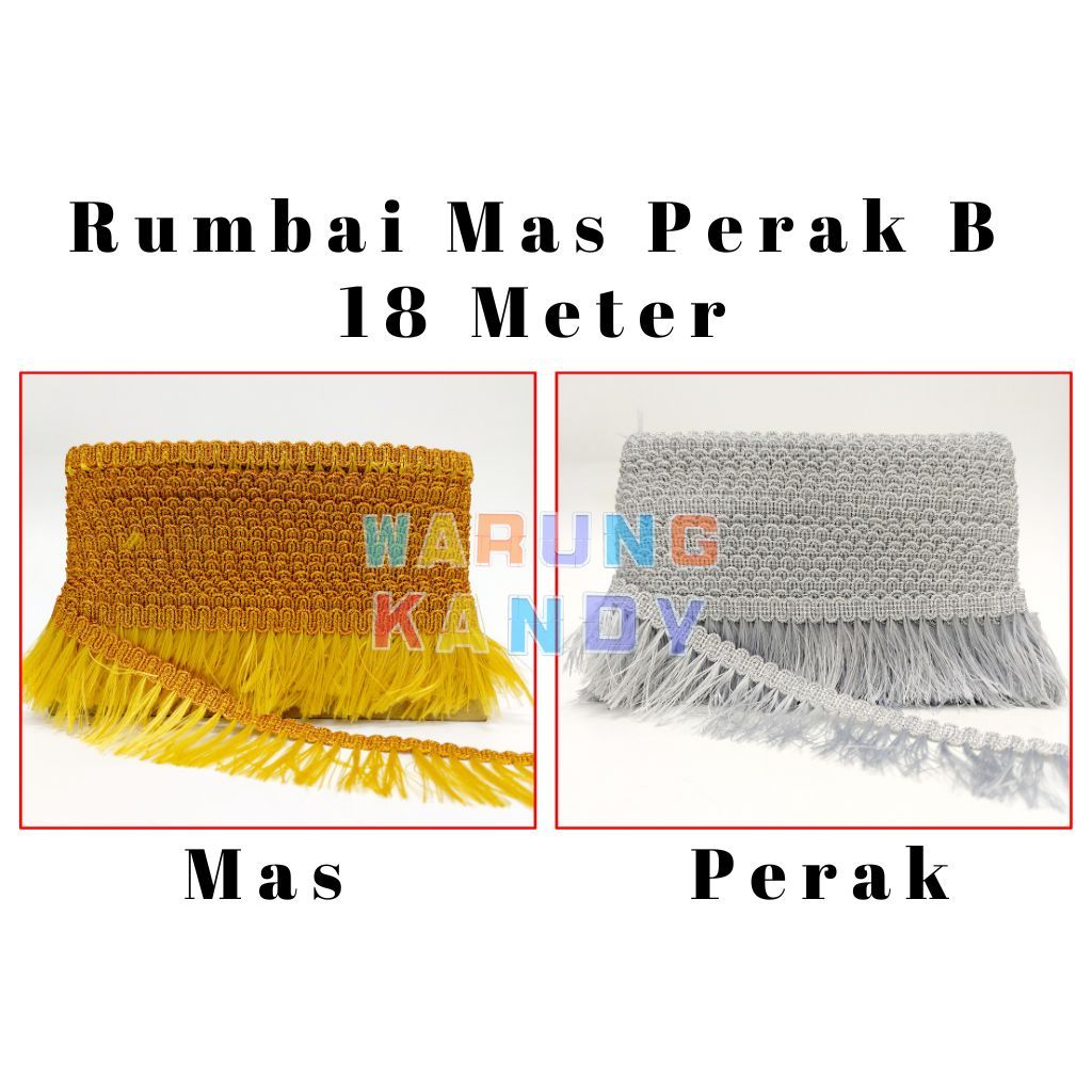 Jual Rumbai Mas Perak B 18meter Renda | Shopee Indonesia