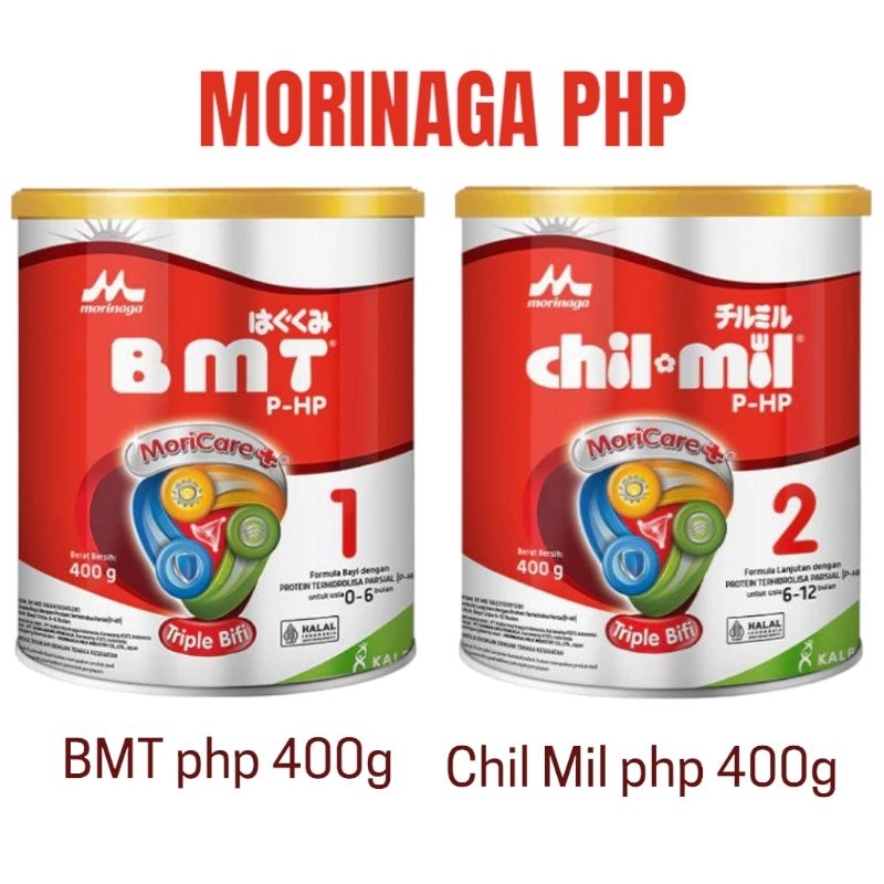Jual Morinaga BMT PHP 400g / Morinaga Chil Mil PHP Plain 400g | Shopee ...