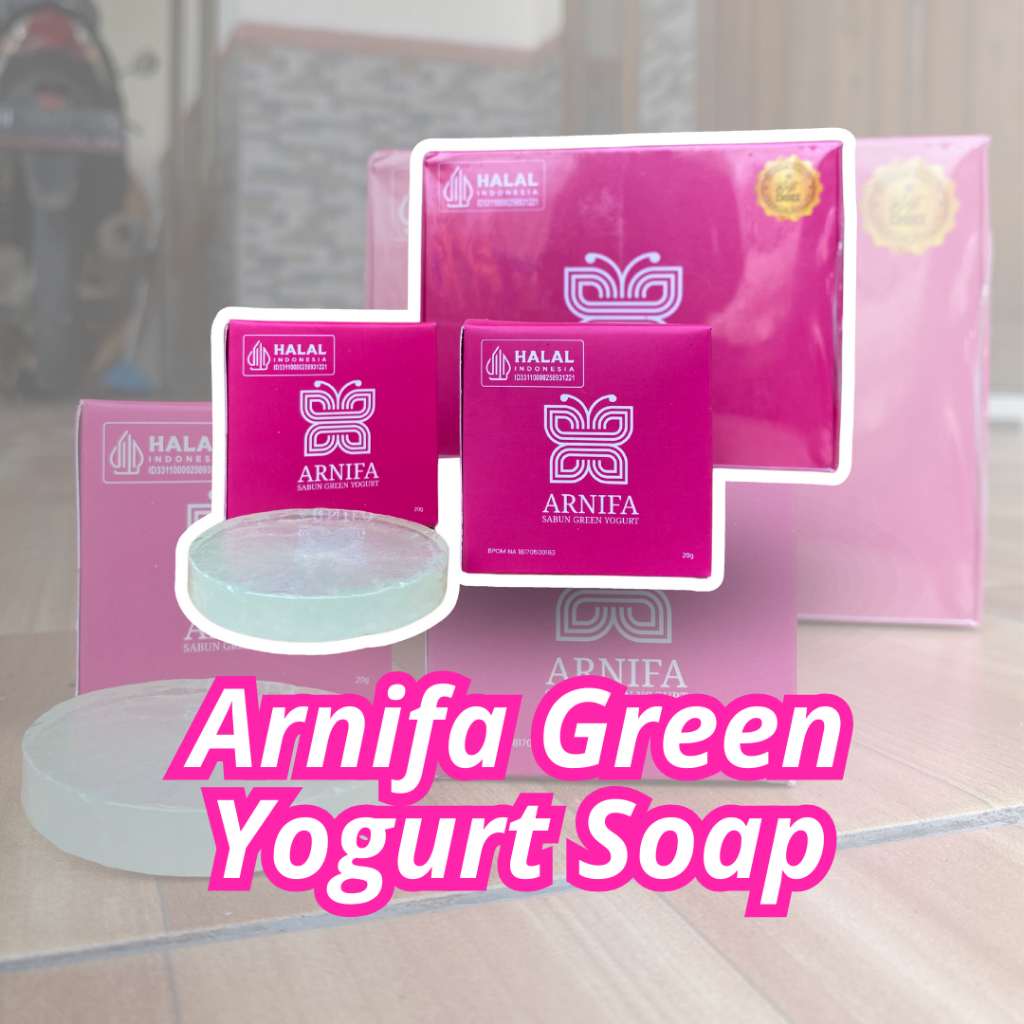 Jual Nyrtea Arnifa Green Yogurt Soap Sabun Wajah Alami dengan Ekstrak ...