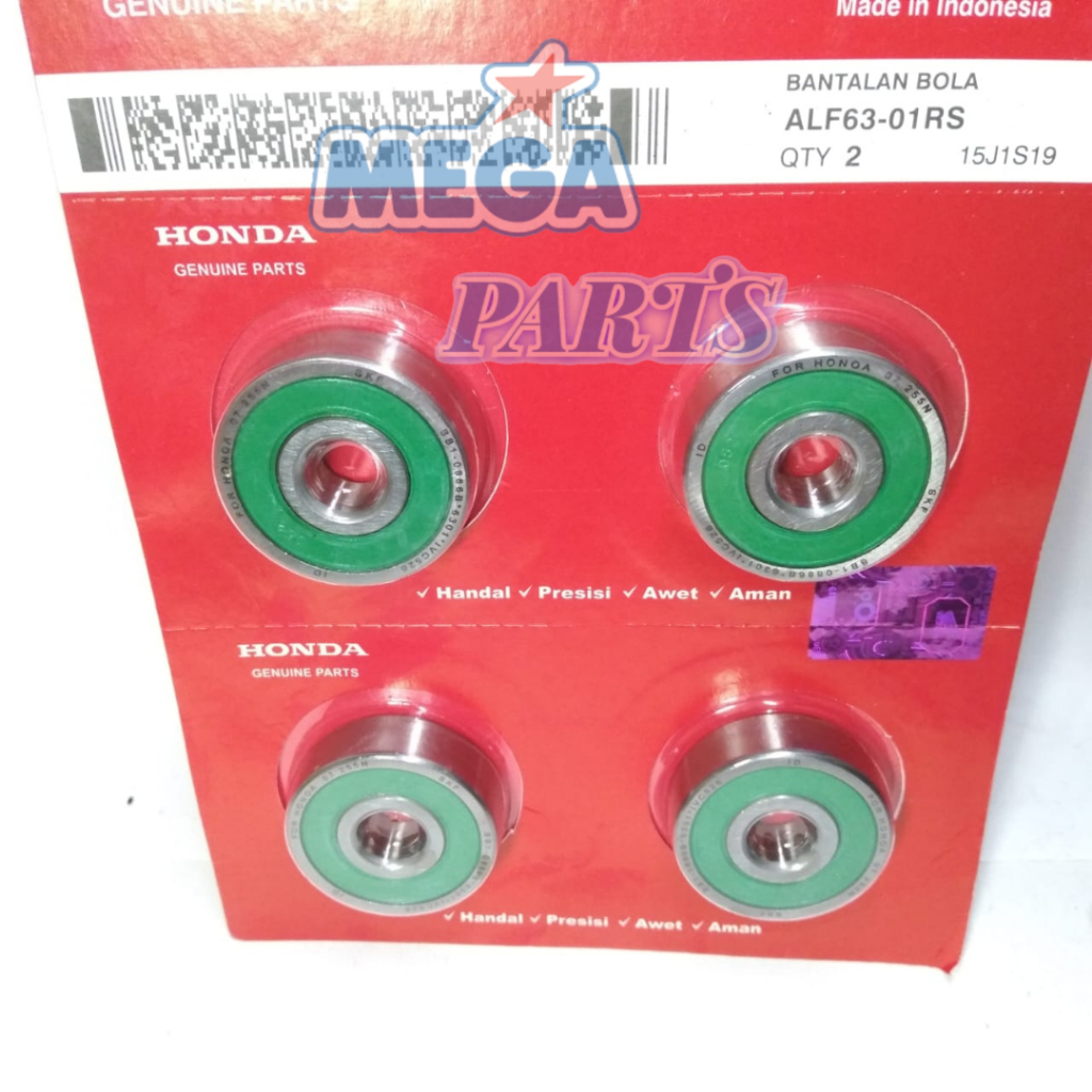 Jual 4 PCS BEARING RODA DEPAN 6301 RS CB150R CBR150R TIGER MEGA PRO ...