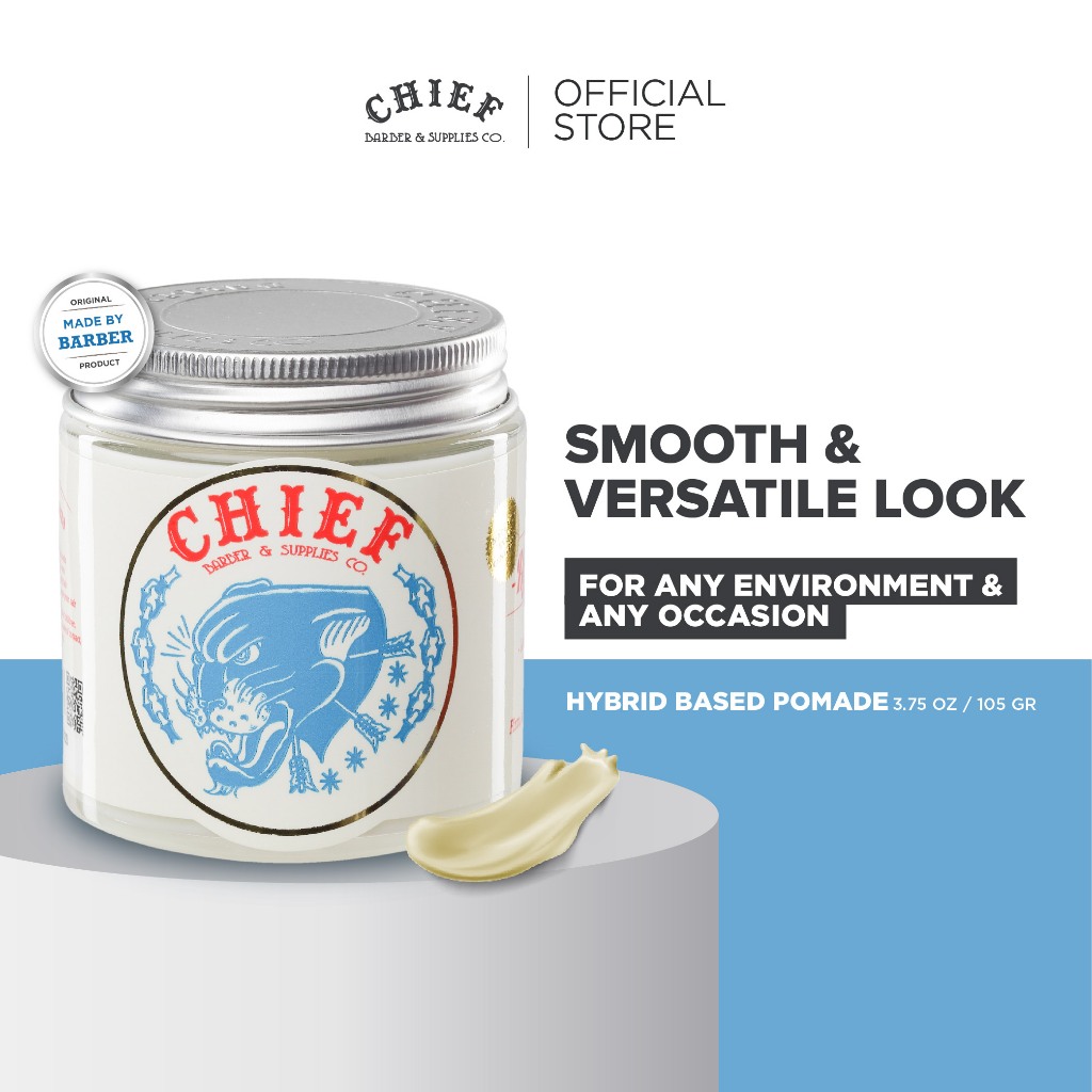 Jual CHIEF PANTHERA HYBRID - Pomade Mix Oil & Water Based 3,75oz ...