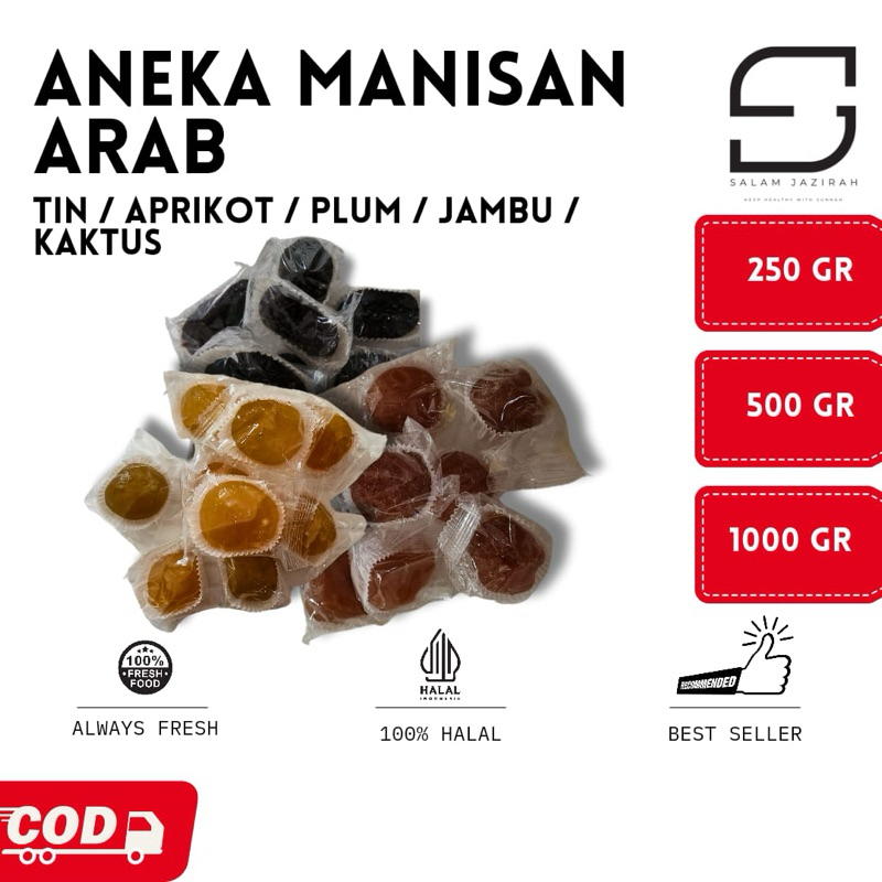 Jual Manisan Buah Tin / Manisan Plum / Manisan Aprikot / Manisan Jeruk ...