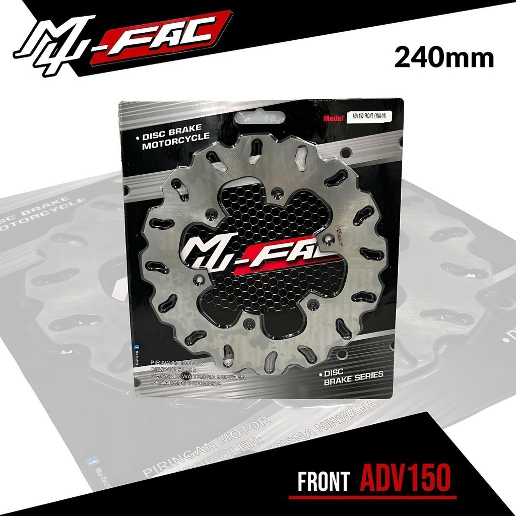 Jual DISC PIRINGAN CAKRAM DEPAN FRONT PNP HONDA ADV 150 160 CC BAUT 6 ...