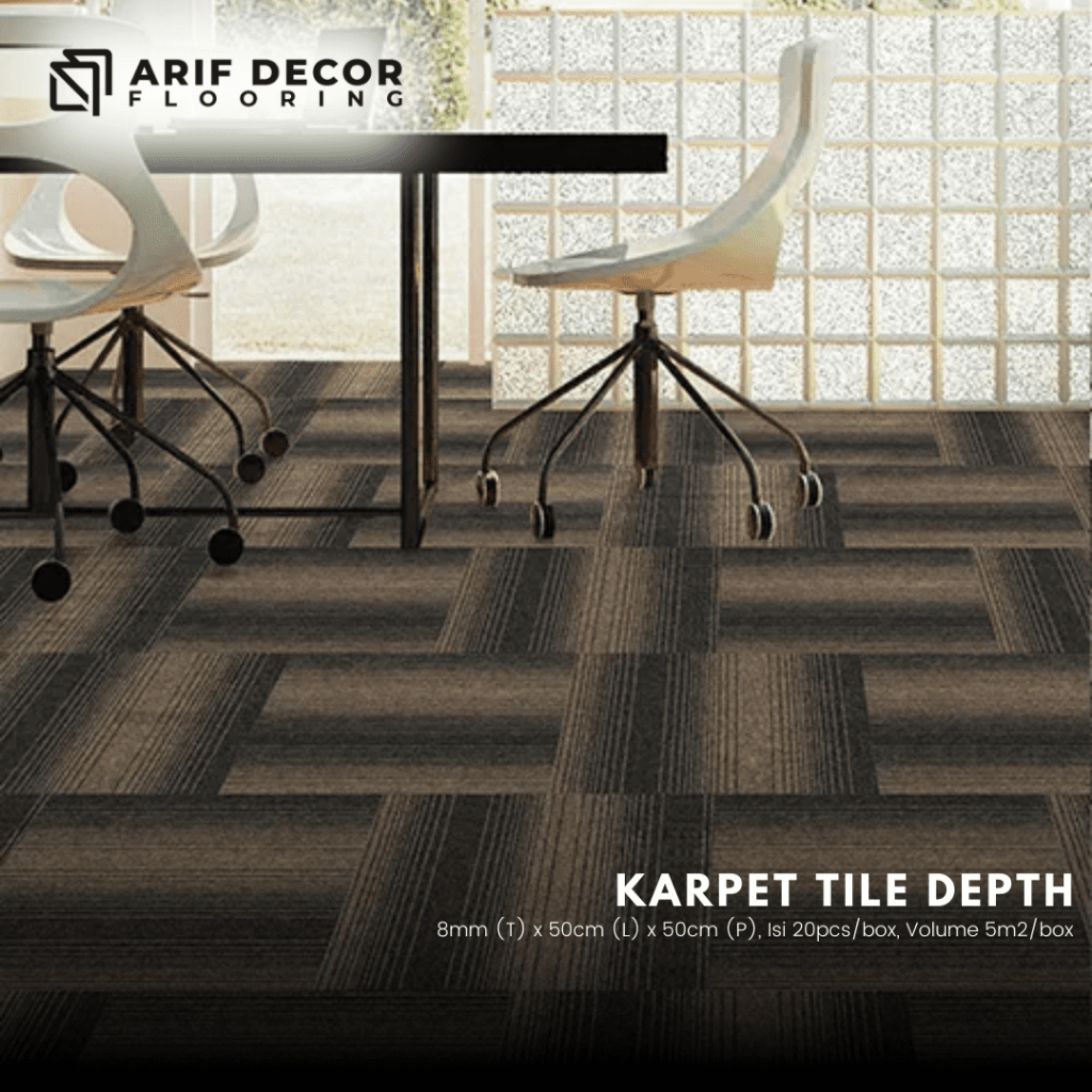 Jual Karpet Tile Lantai DEPTH Karpet Studio / Karpet Hotel / Karpet ...