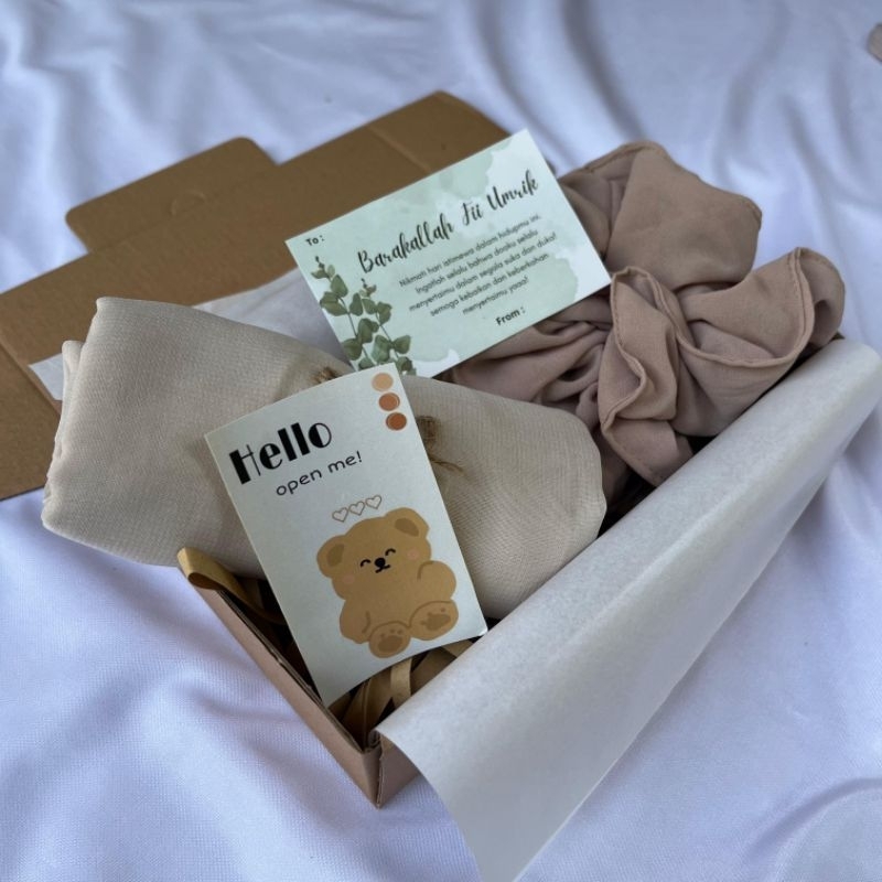 Jual HAMPERS HIJAB/KADO ULANG TAHUN/GIFT BOX PAKET SYAHDA | Shopee ...