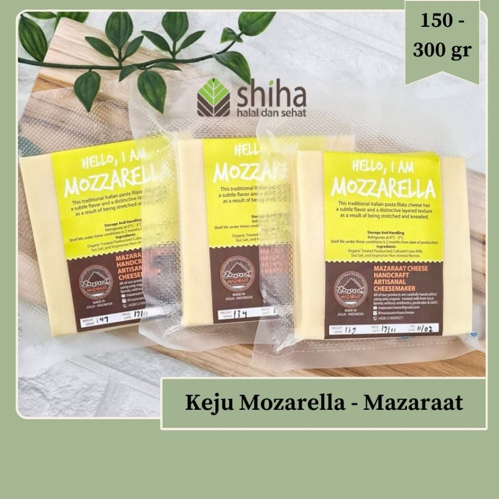 Jual Mazaraat Mozarella Cheese Artisan Cheesemaker Grass Feed | Warung ...