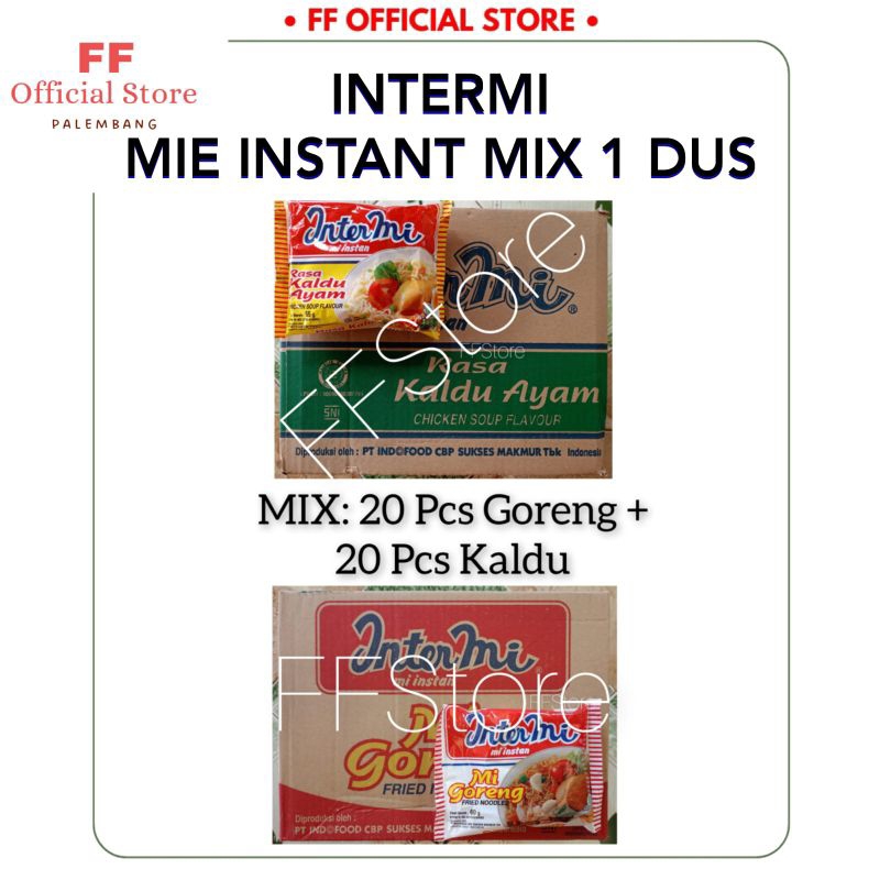 Jual (JAMINAN EXP AMAN) INTERMI 1 Dus isi 40 Bks (Khusus MIX) | Shopee ...