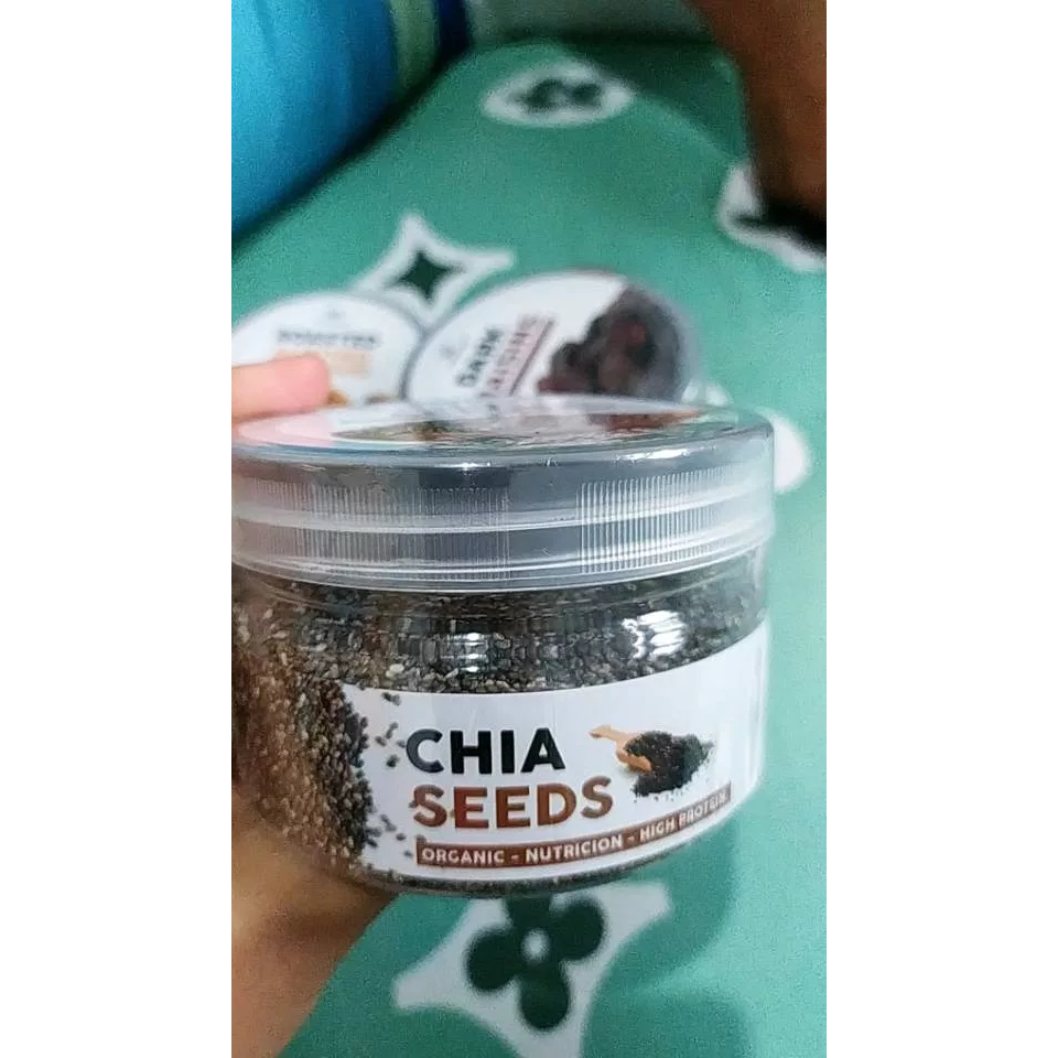 Jual Chia Seed Asli Murni Organic Mexico Untuk Diet Freshly Black Cia ...