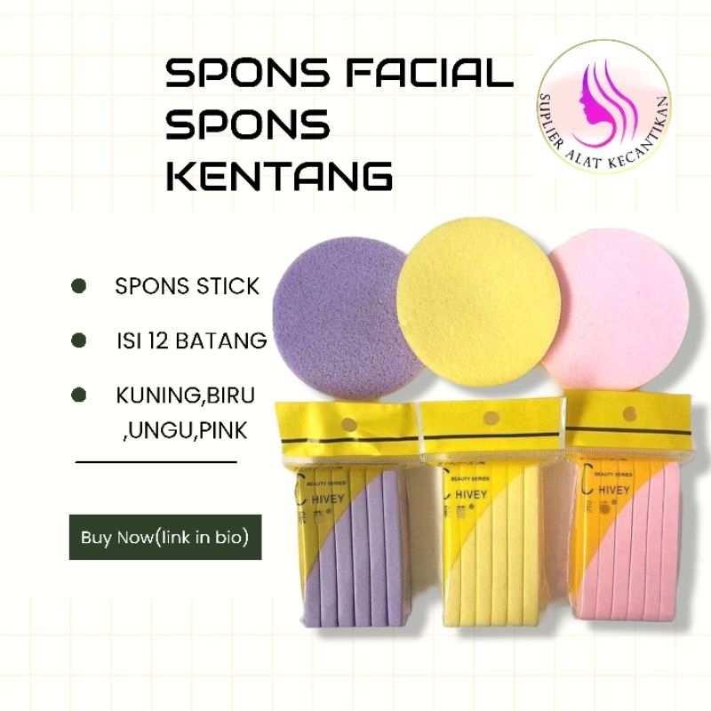 Jual Spon kentang / Spon stick isi 12pc | Shopee Indonesia