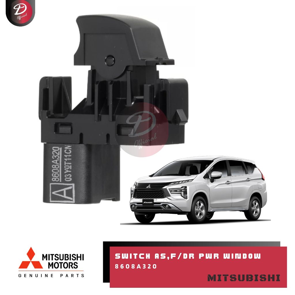 Jual Switch Tombol Naik Turun Kaca Pintu Penumpang Mitsubishi Xpander ...