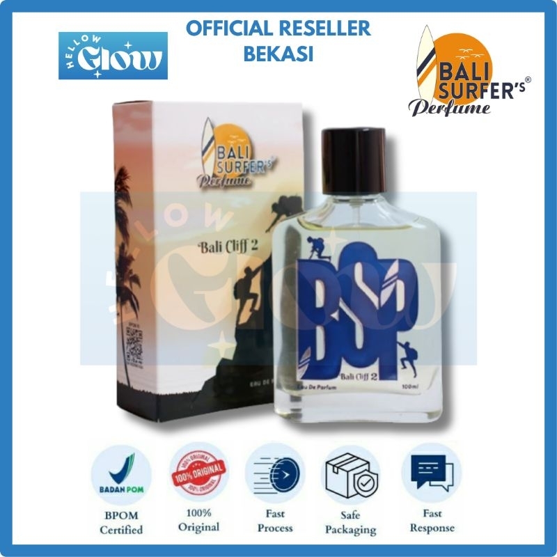 Jual Bali Surfers Perfume Bali Cliff 2 EDP 100 ML & 37 ML | Shopee ...