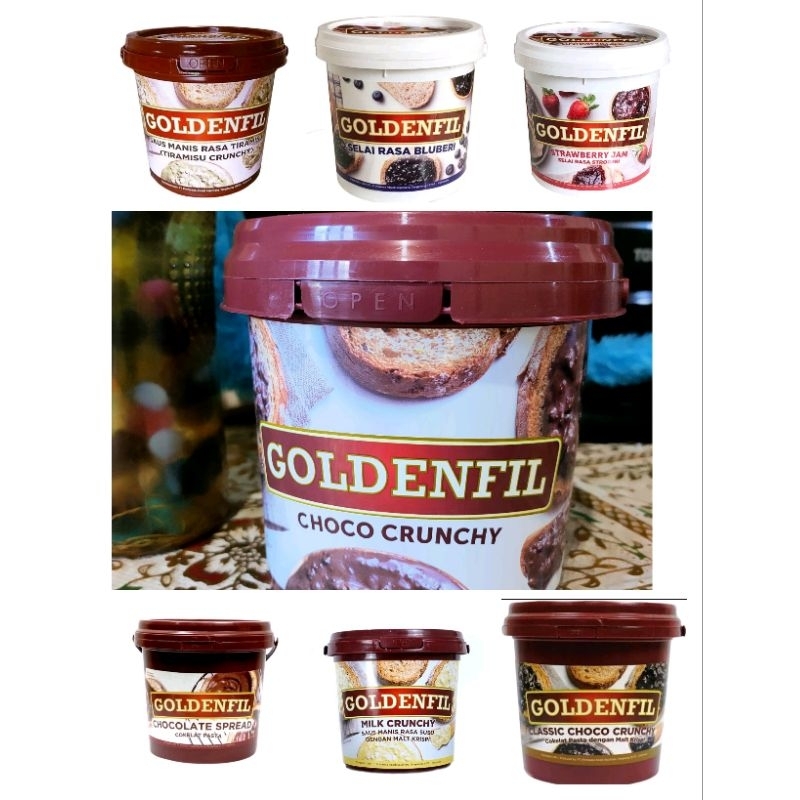 Jual Goldenfil Choco Crunchy dan All Varian 1kg | Shopee Indonesia