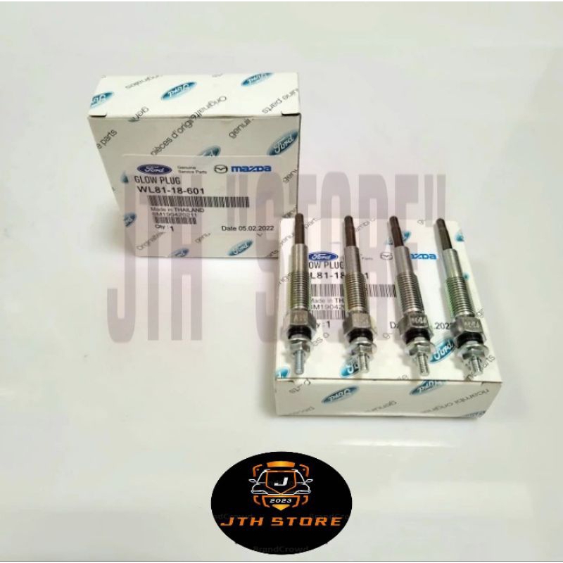 Jual PAKET BUSI PEMANAS FORD RANGER - GLOW PLUG 4PCS FORD RANGER ...